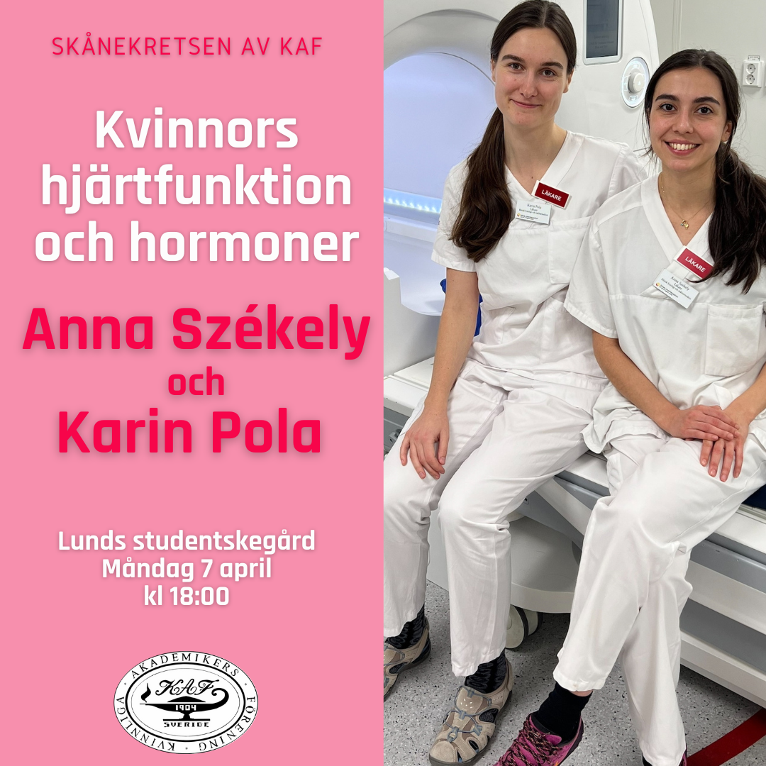 Skånekretsen 7 april. Anna Székely och Karin Pola: Kvinnors ...